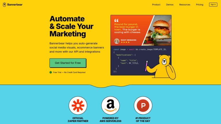 API for Automated Image and Video Generation – Bannerbear – ZeVox